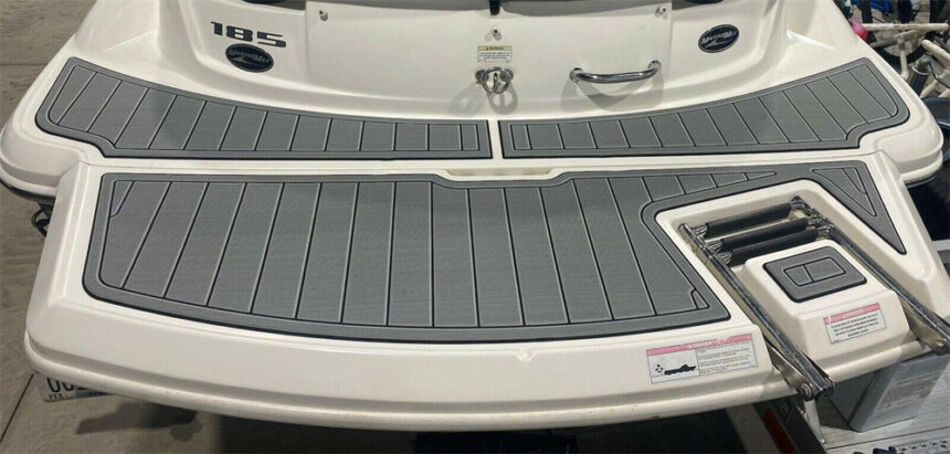 2008-2012 Sea Ray 185 Sport Swim Platform Pad Boat EVA Foam Teak Deck ...