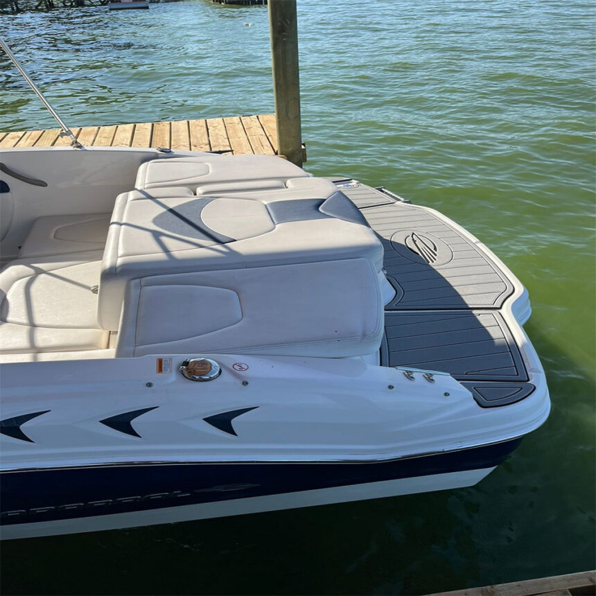 2008 Chaparral 350 Signature Swim Platform Cockpit Boat EVA Foam Teak ...