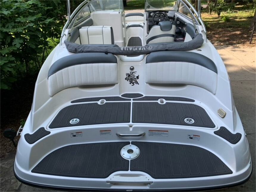 2010 Yamaha 242 Swim Platform Pad Boat EVA Foam Teak Deck Floor Mat ...