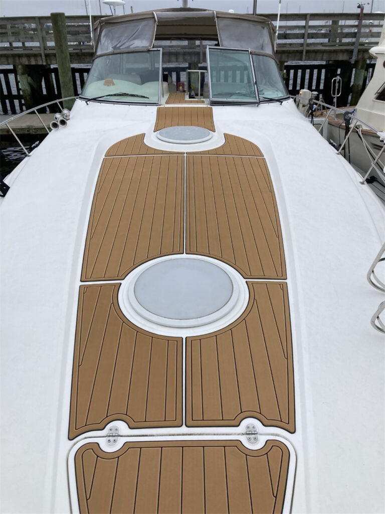 1995 Cruisers Yachts Aria 3120 Swim Platform Pad Boat EVA Foam Teak ...