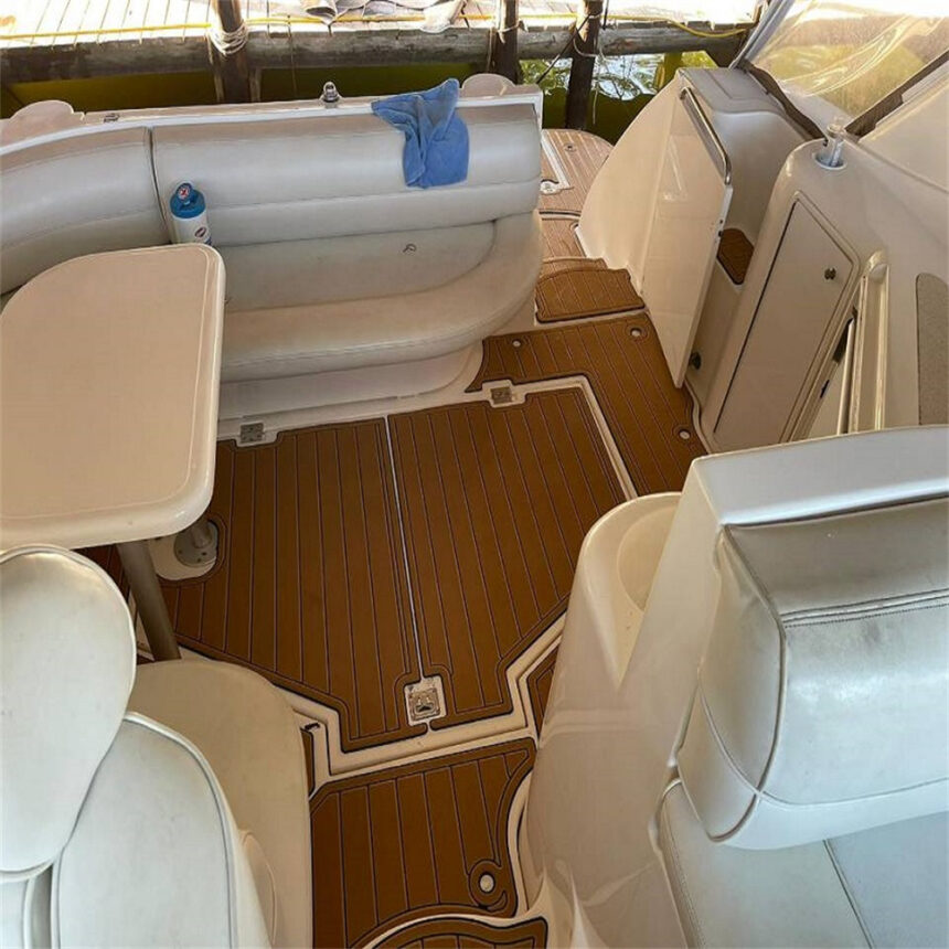 1995 Cruisers Yachts Aria 3120 Swim Platform Pad Boat EVA Foam Teak ...