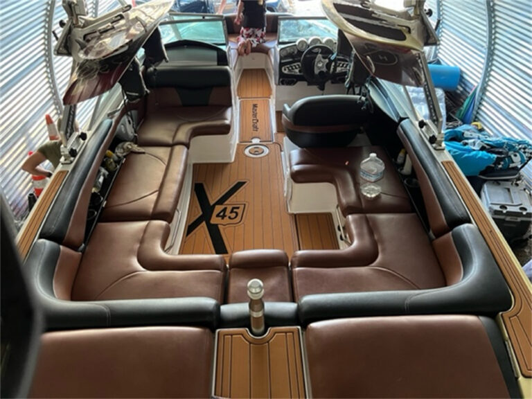 2005-2013 Mastercraft X45 Swim Platform Cockpit Pad Boat EVA Teak Deck ...