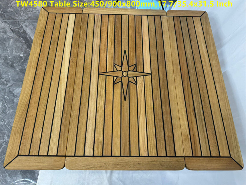 Boat Folding Wings Teak Table Top 450/900×800,450/900×1000,450 ...