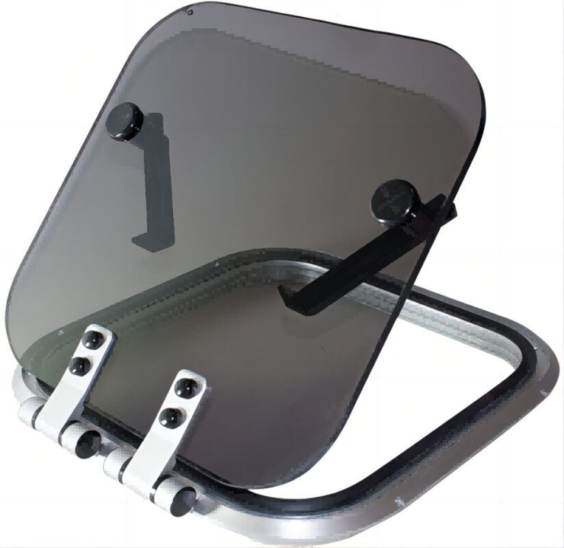 Aluminum Friction Hinge Hatch Porthole Window Window 5 Sizes Marine ...