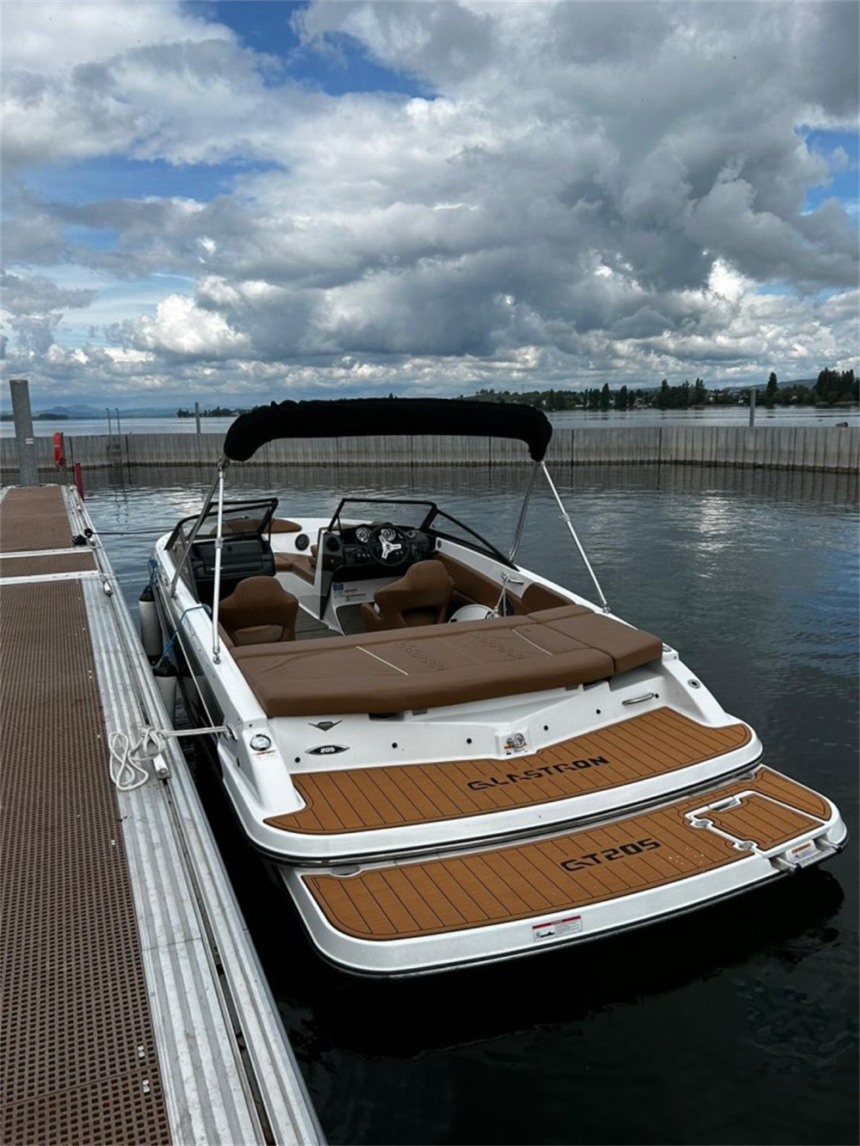 2013 Glastron GT205 Swim Platform Step Pad Boat EVA Foam Teak Deck ...