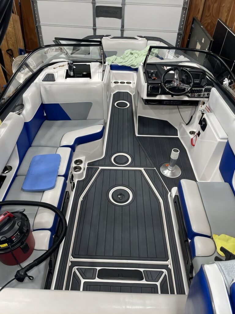2017 Moomba Helix Swim Step Platform Cockpit Mat Boat EVA Teak Deck ...