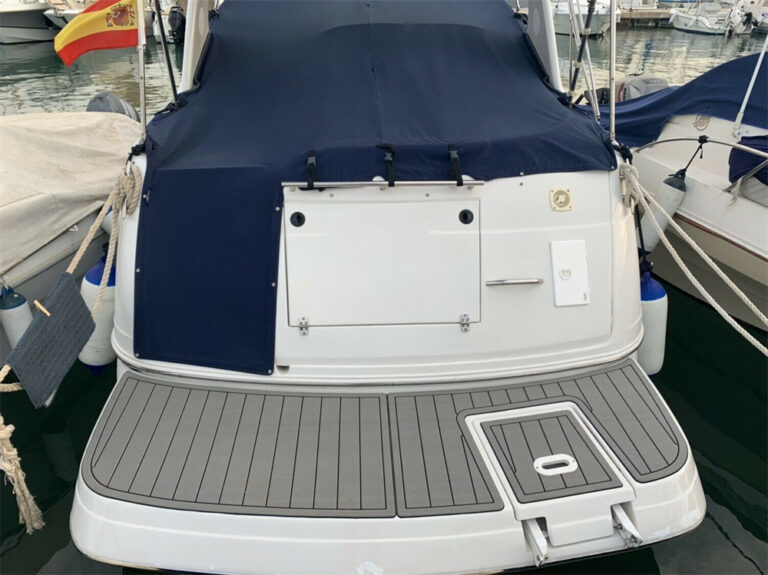 2015 Sportsman 252CC Swim Platform Cockpit Boat EVA Teak Deck Faux Foam ...