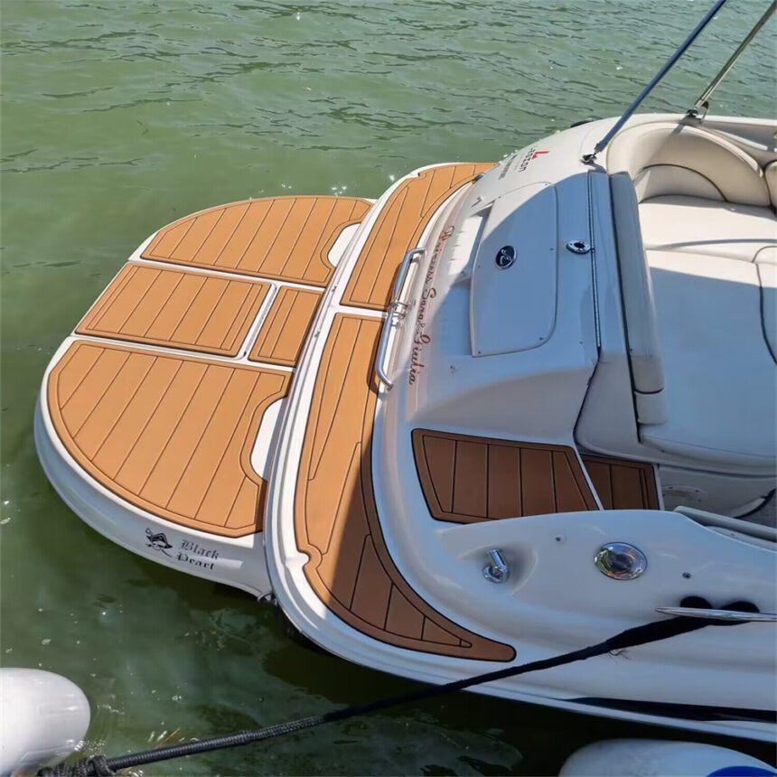 2006 Sea Ray 240 Sundeck Swim Platform Pad Boat EVA Foam Teak Deck ...