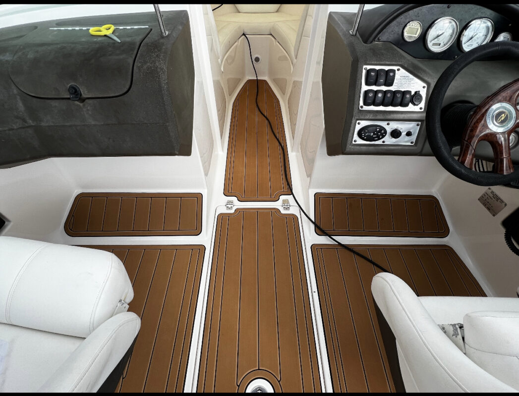 2004 Regal 2200 Swim Platform Cockpit Pad Boat EVA Foam Teak Deck Floor ...