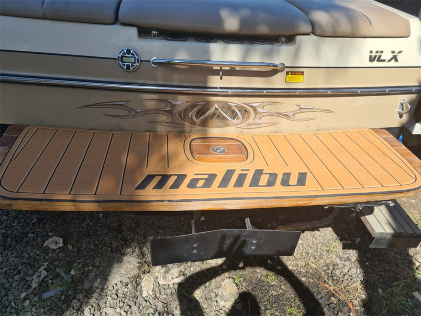 2005 Malibu Sunsetter LXI Swim Platform Pad Boat EVA FoamTeak Deck ...