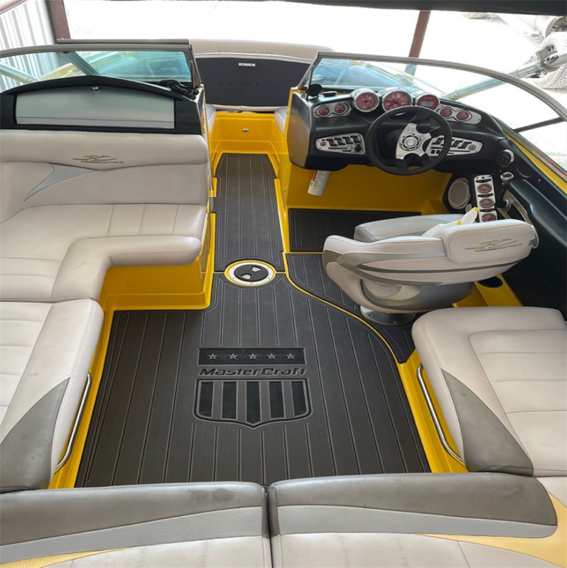 2019 Mastercraft X24 Cockpit Pad Boat EVA Foam Faux Teak Deck Floor Mat ...