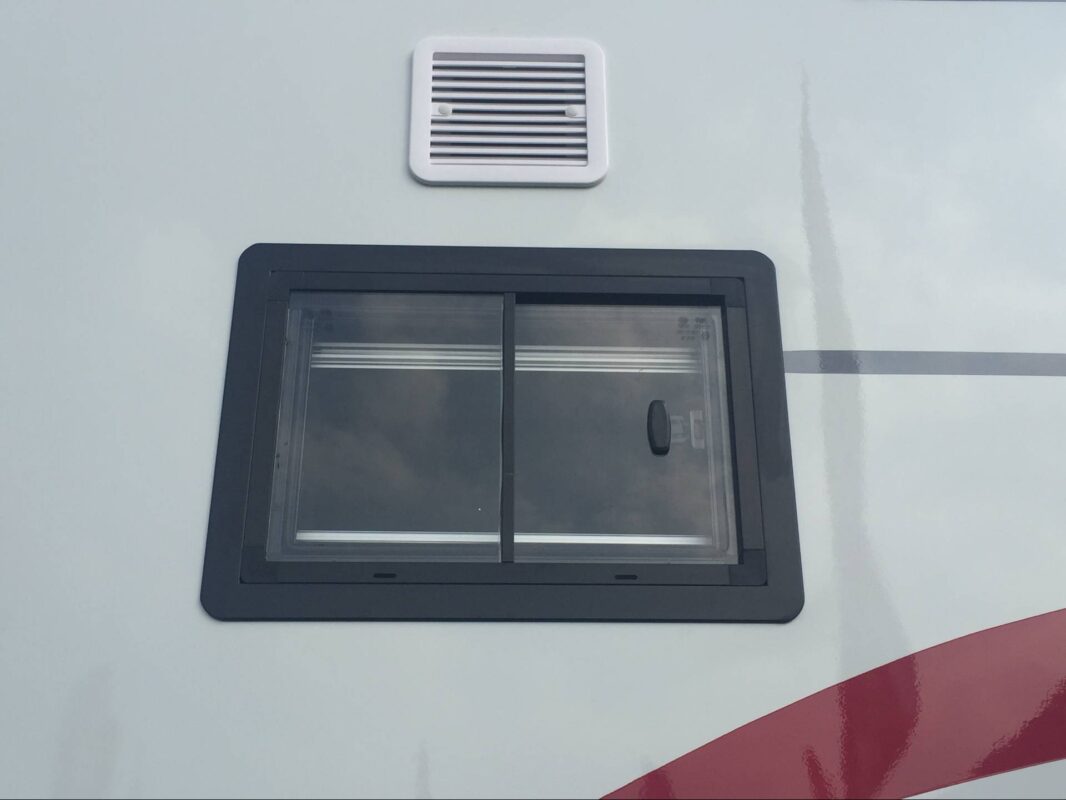 RV Caravan Motorhome Sliding Window Hatch With Tempered Glass 3 Sizes ...