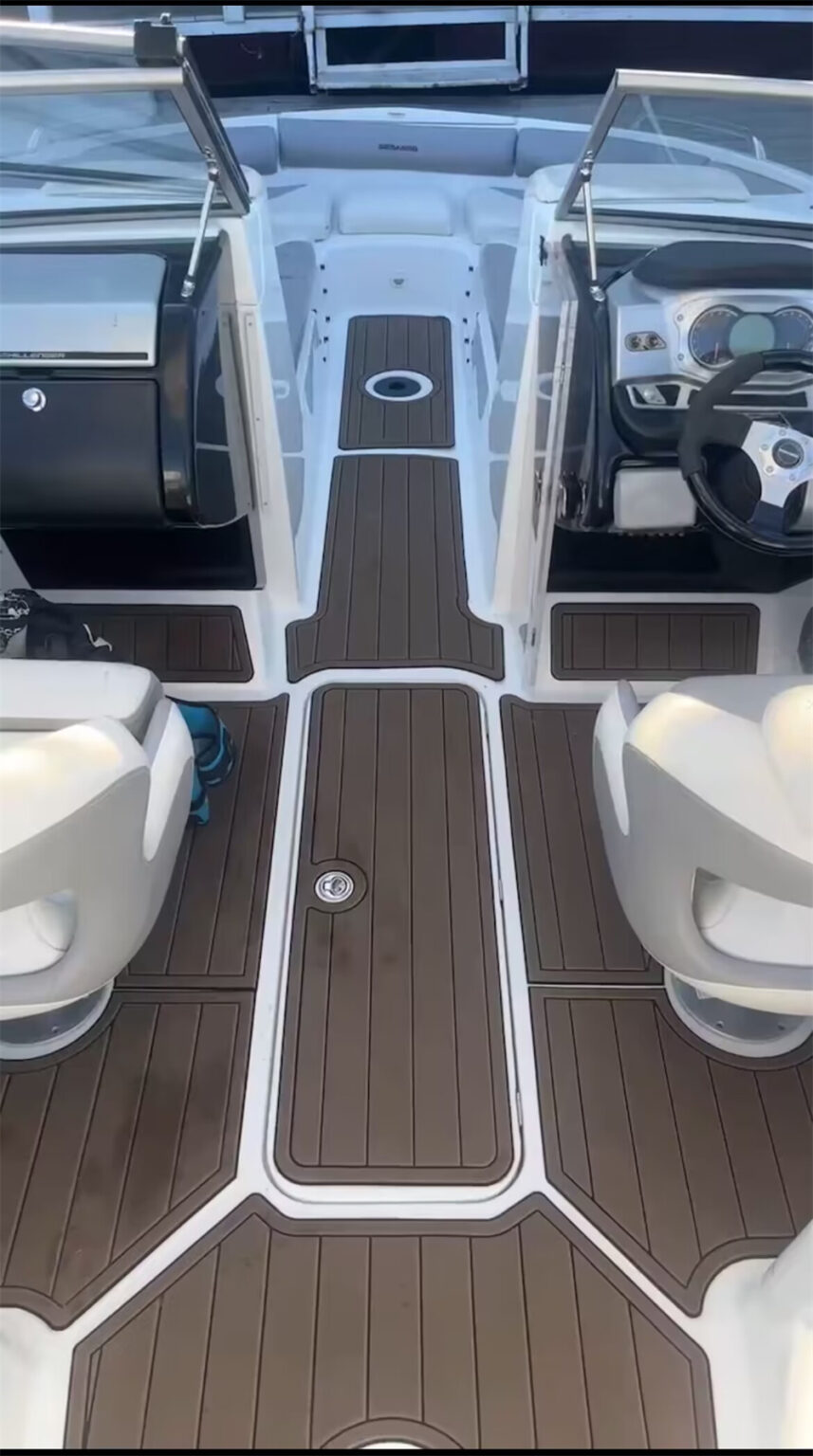 2013 Sea Doo 230 Challenger Swim Platform Cockpit Boat EVA Foam Teak ...