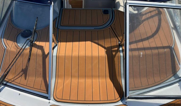 2004 Bayliner 2855 Dashboard Pads Boat EVA Foam Faux Teak Deck Floor Mat SeaDek MarineMat ...